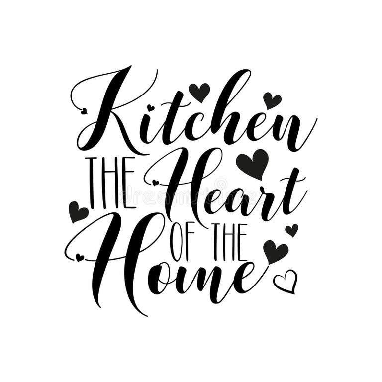 Kitchen Calligraphy Stock Illustrations – 8,451 Kitchen Calligraphy ...