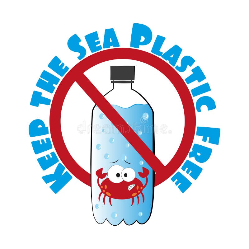 Keep Sea Plastic Free Stock Illustrations – 59 Keep Sea Plastic Free ...