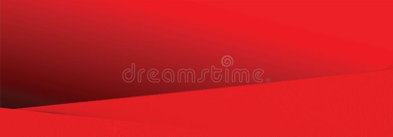 Deep Red and Black Color Gradient, Empty Blank Vector Background ...