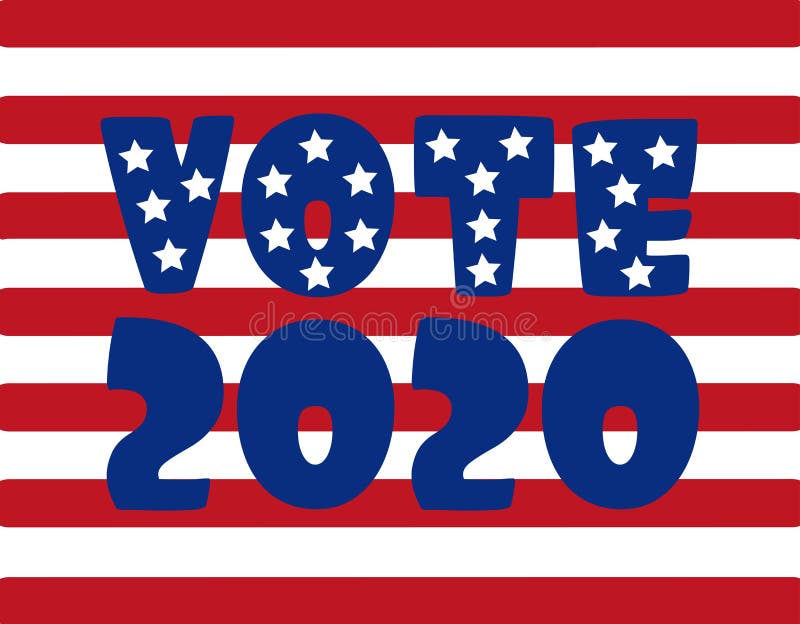 Vote 2020 - Presidential Election 2020 in United States. Vote Day ...