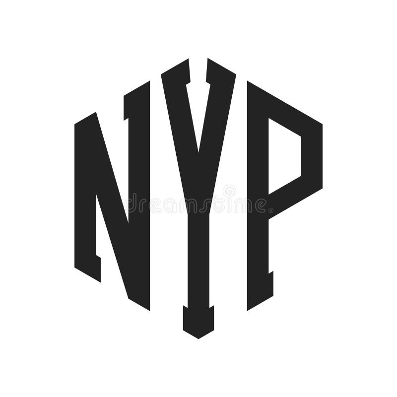 NYP Logo Design. Initial Letter NYP Monogram Logo Using Hexagon Shape ...