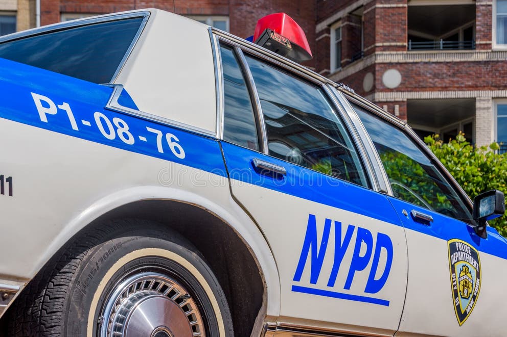 NYPD police car editorial stock image. Image of authority - 388036619