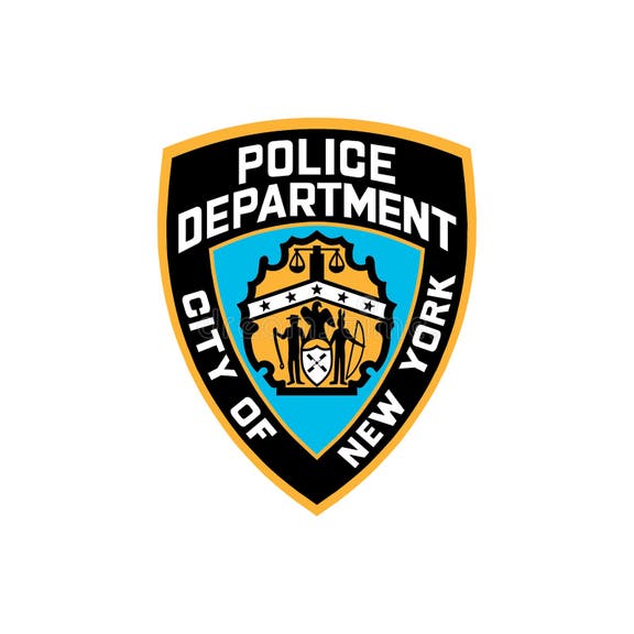 NYPD Logo Editorial Vector Illustration Redaktionelles Stockbild ...
