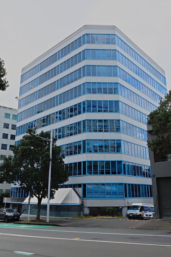 NZ Customs Service Office Building on Anzac Avenue Editorial Image ...