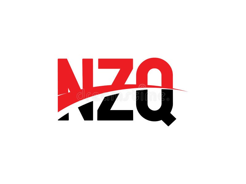 NZQ Letter Initial Logo Design Vector Illustration Stock Vector ...