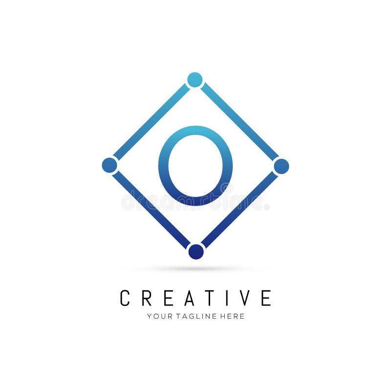 Creative Letter O Logo Design . Stock Vector - Illustration of ...