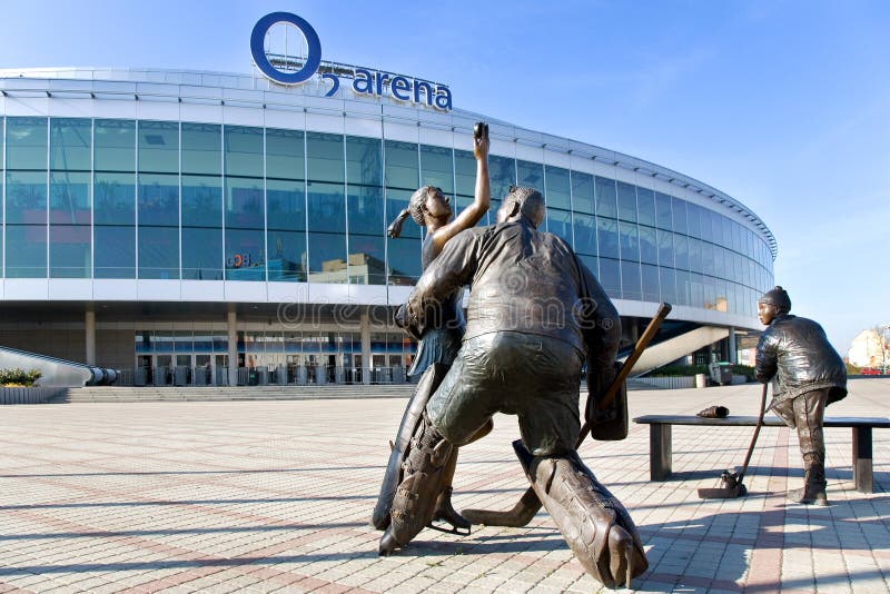 O2 Arena, Vysocany, Praga, Republika Czech Zdjęcie Editorial - Obraz ...