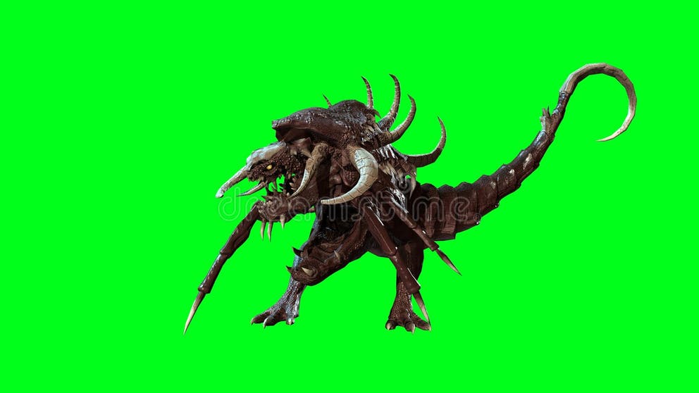 O bug malvado 3d renderiza ilustração stock. Ilustração de bandido ...