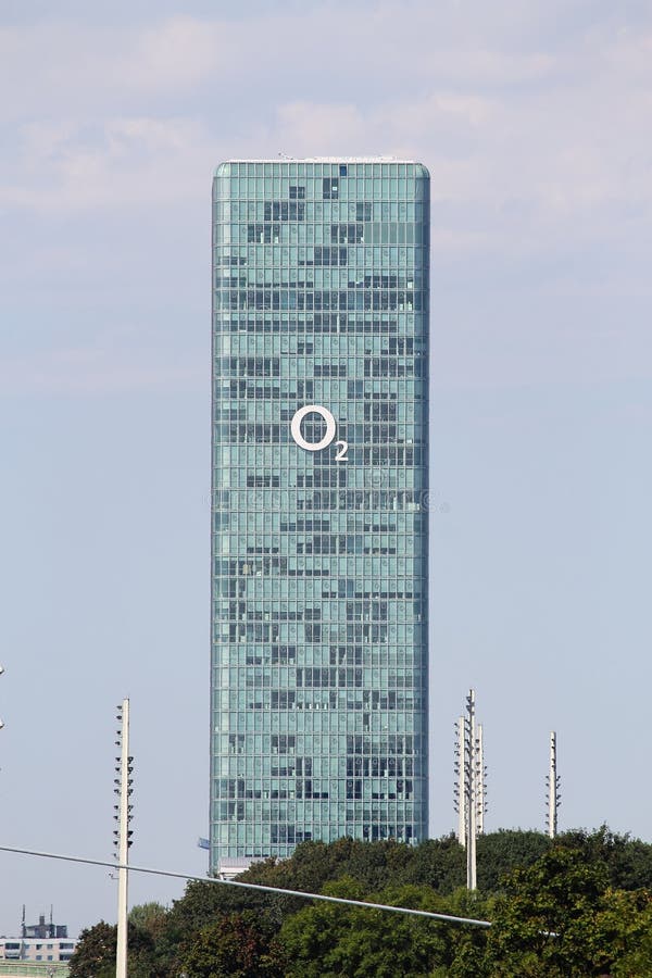 O2 tower Munich, Germany editorial photography. Image of telefonica ...