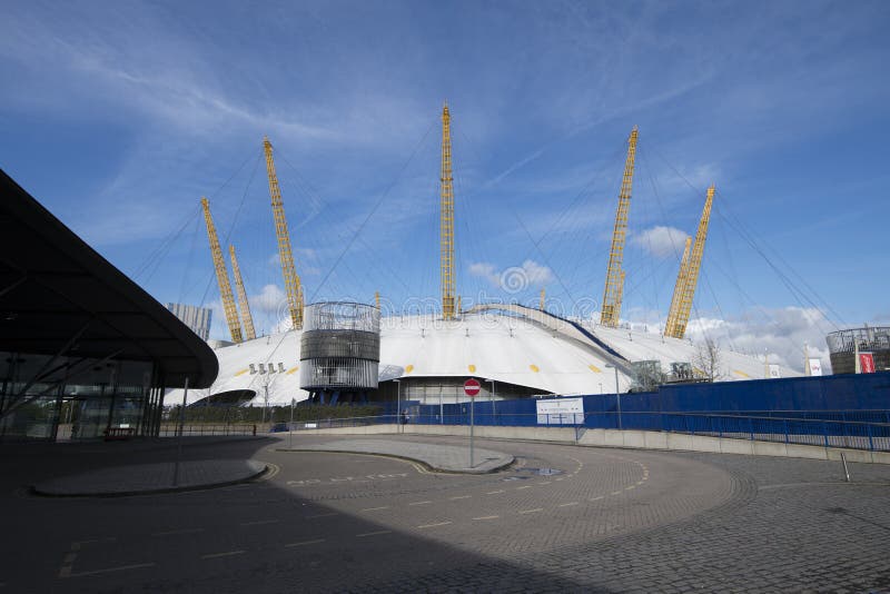O2 center Greenwich London stock image. Image of landmark - 90272663