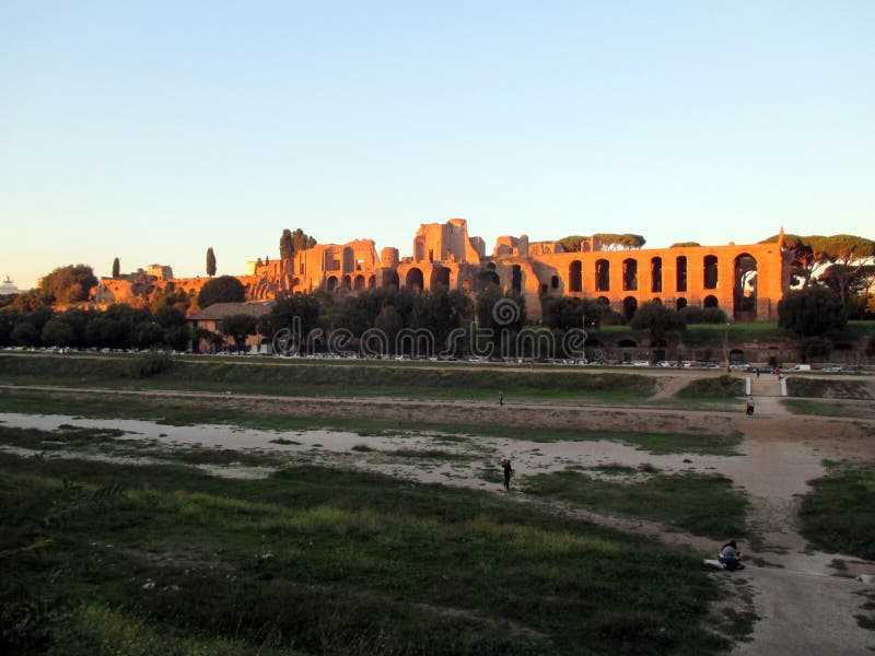 O Circo Maximus Rome Italy Europe Imagem de Stock Editorial - Imagem de ...
