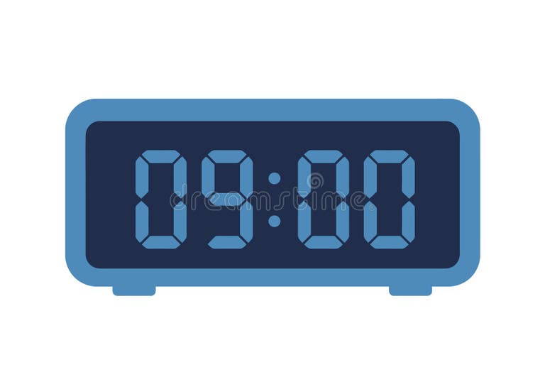 Nine O Clock Stock Illustrations – 93 Nine O Clock Stock Illustrations ...