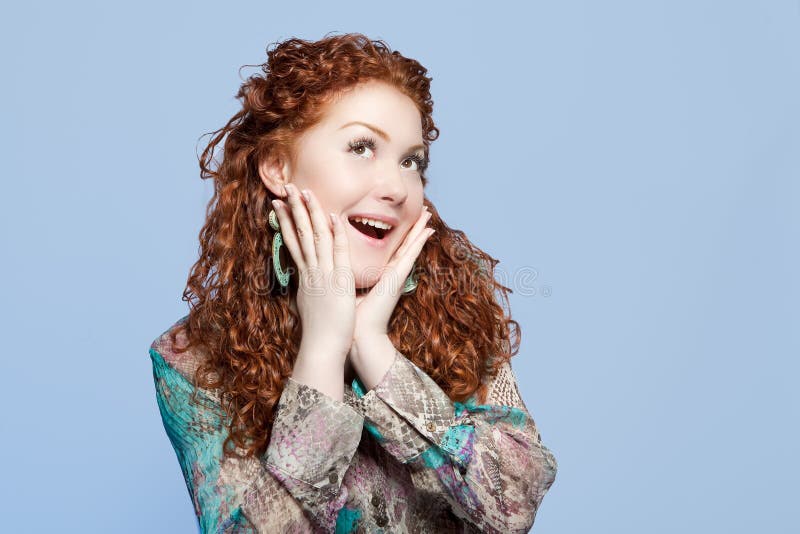 O dear! stock photo. Image of emotion, colorful, hair - 15450744