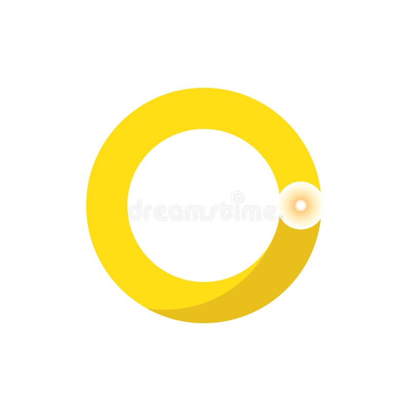 O Energy Sun Logo stock illustration. Illustration of banner - 178225094