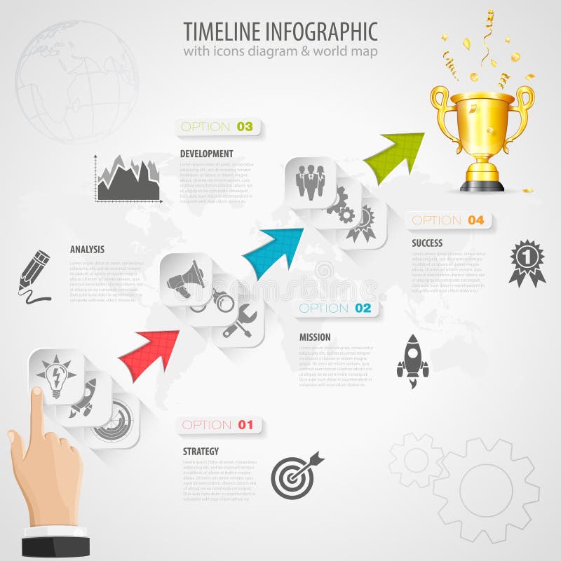 O Espaço Temporal Infographic Ilustração do Vetor - Ilustração de ...