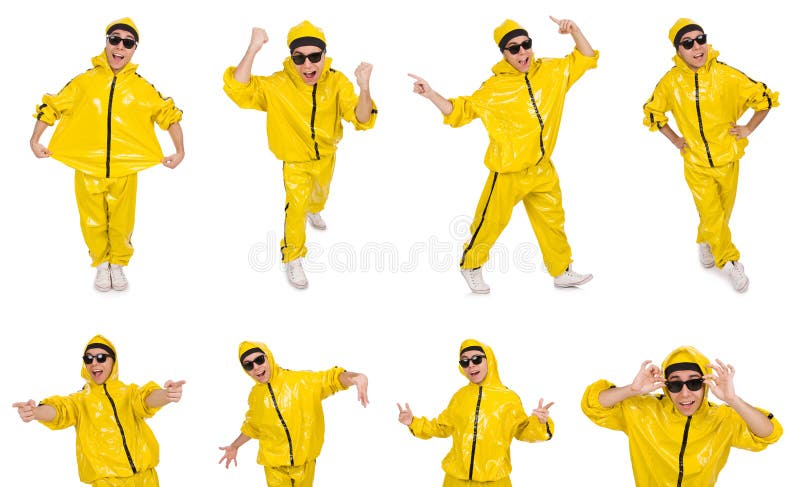 O Executor Novo Isolado No Branco Imagem de Stock - Imagem de fungo ...