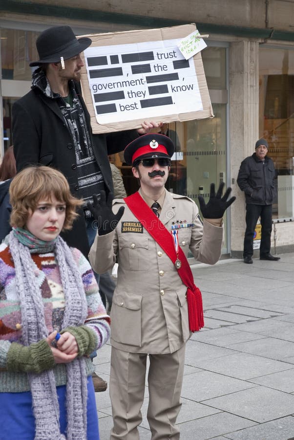 O Exeter Activist Take Part in a Assembly Meeting Editorial Photo ...