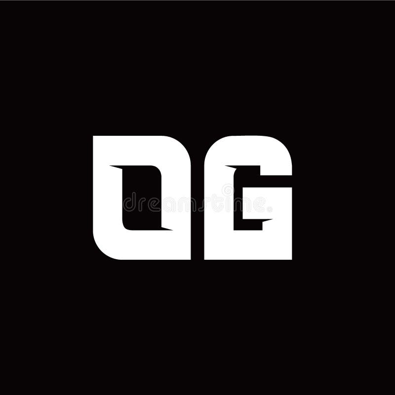 O G Letter Monogram Style Initial Logo Template Stock Illustration ...