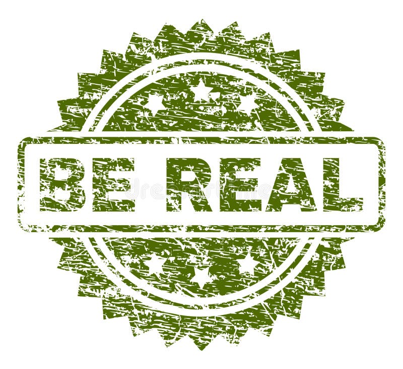 Seja selo real ilustração do vetor. Ilustração de forthright - 82695754