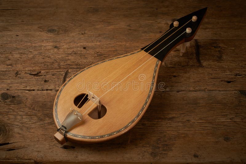 O Instrumento Grego Tradicional Chamou O Lyra De Thrakian Foto de Stock ...