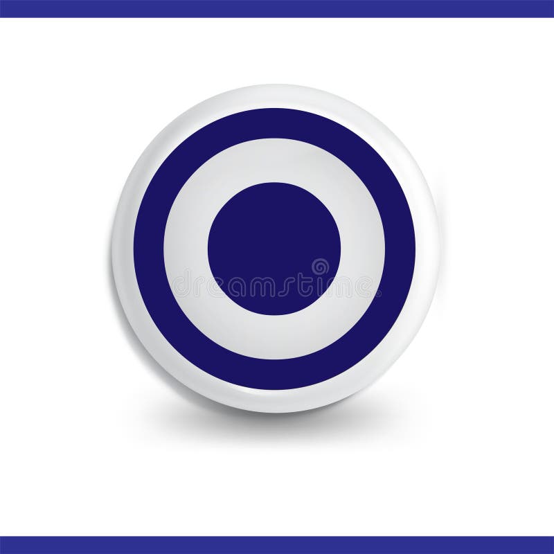 O Letter in Circle Icon Logo Element. Letter Logo Template Stock Vector ...