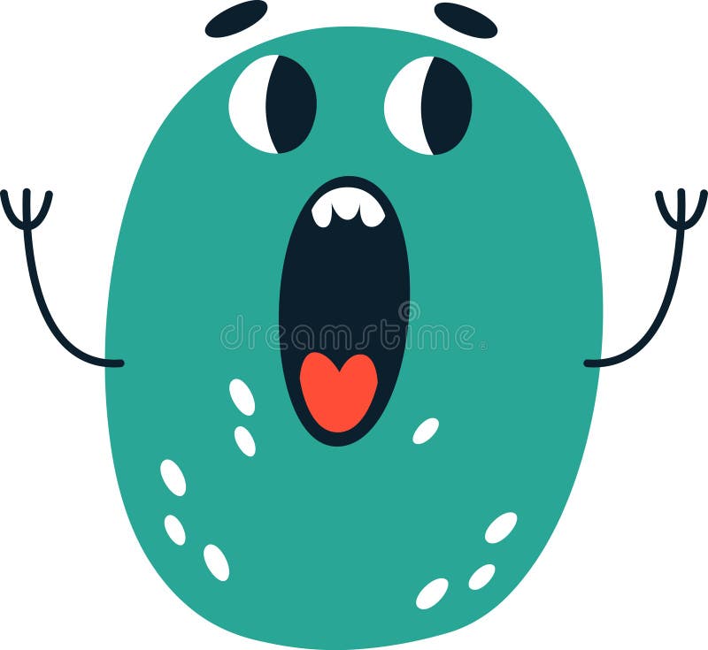 O Letter Funny Children Alphabet Stock Vector - Illustration of funny ...