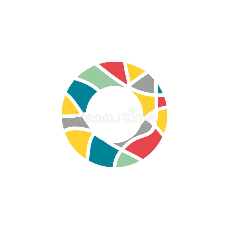 O Letter Logo Design Template Stock Vector - Illustration of creative ...