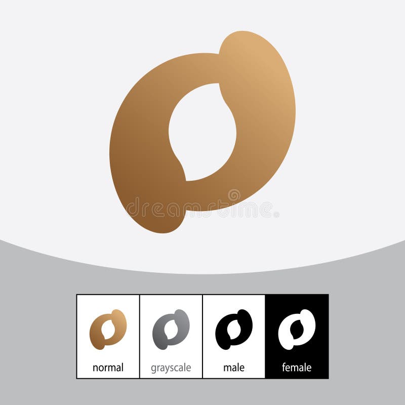 O Letter Logo Royal. - Vector Stock Vector - Illustration of gold ...