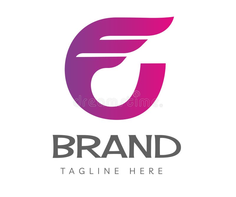 Letter O Logo Design. Letter O with Wing Logo Stock Vector ...