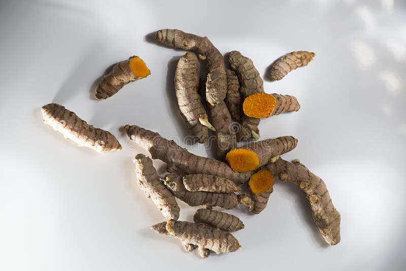 O Longa Da Curcuma Oriental Tempera O Ponto Baixo No Colesterol Imagem ...