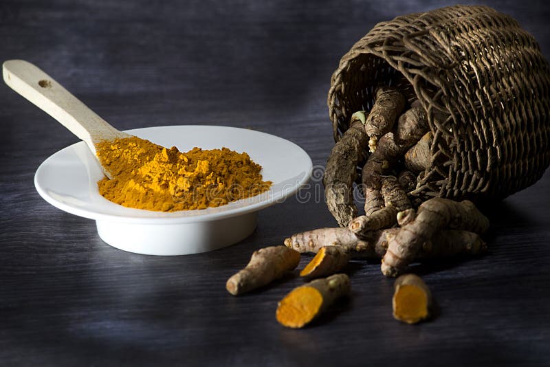 O Longa Da Curcuma Oriental Tempera O Ponto Baixo No Colesterol Imagem ...