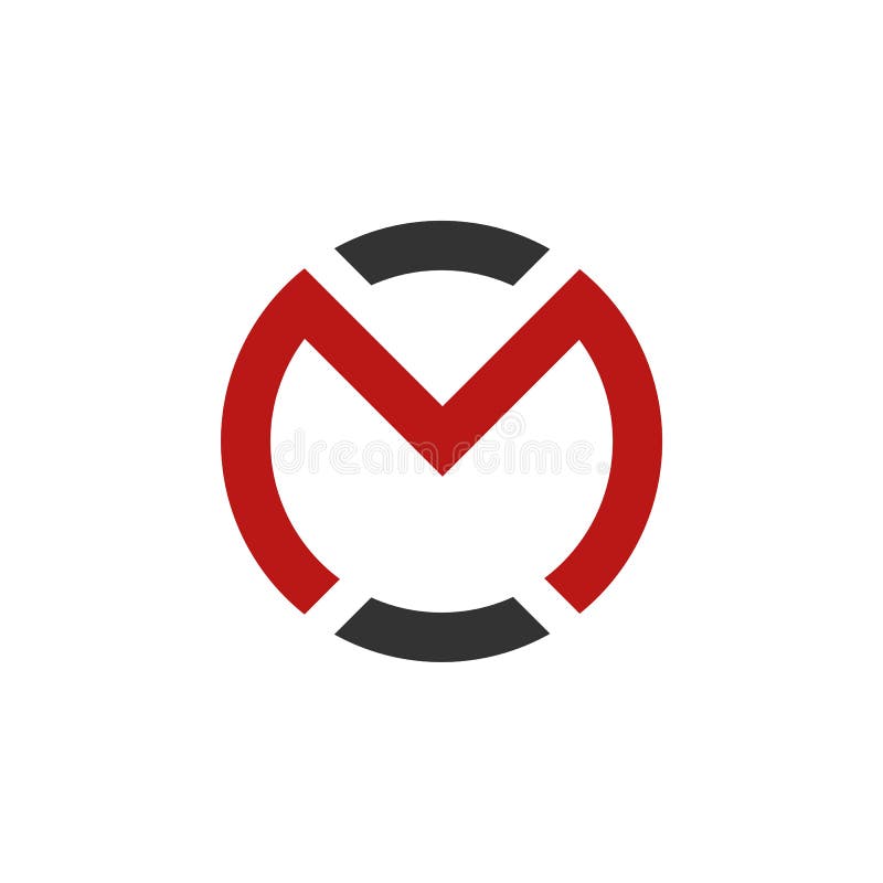 O or M Letter Logo Template Illustration Design. Vector EPS 10 Stock ...