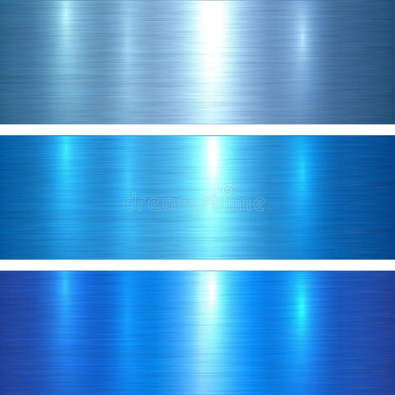 O metal textures o azul ilustração do vetor. Ilustração de folha - 88270685