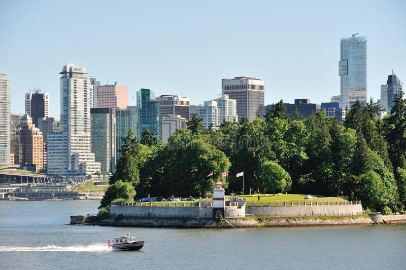 O parque de Stanley fotografia editorial. Imagem de vancôver - 61528592