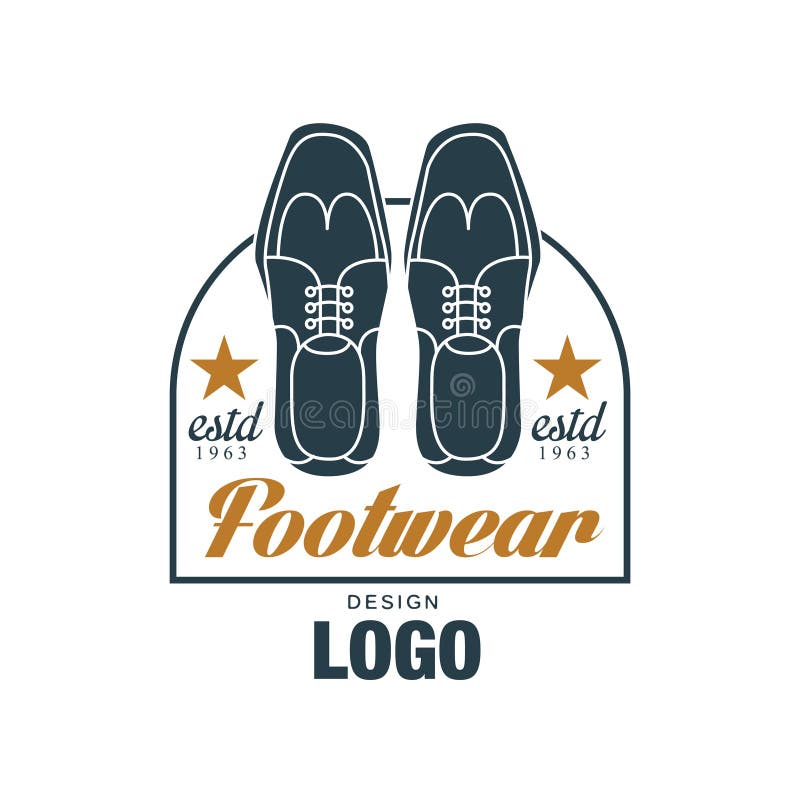 O Logotipo Da Sapataria, O Estd 1963, O Crachá Do Vintage Para a ... O Logotipo Da Sapataria, O Estd 1963, O Crachá Do Vintage Para a ...