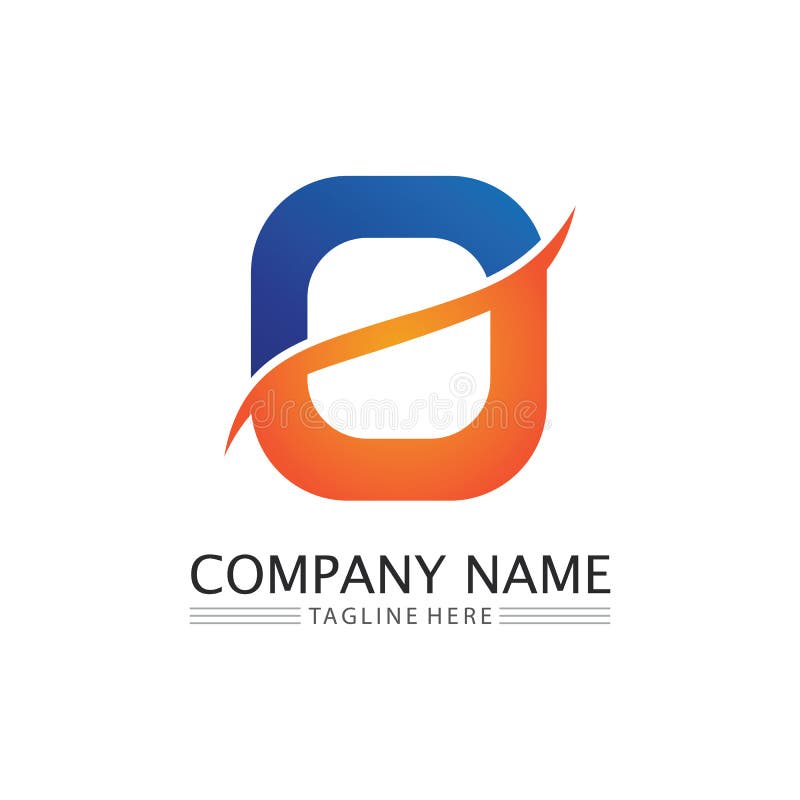 O Ring Logo Business and Circle Logo Design Vector Stock Vector ...