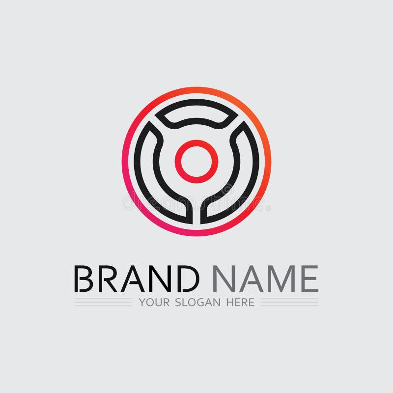 O Ring Logo Business and Circle Logo Design Vector Stock Illustration ...
