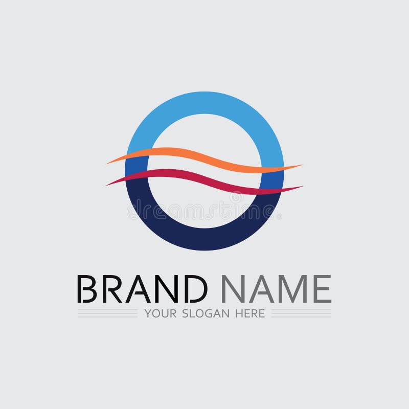 O Ring Logo Business and Circle Logo Design Vector Stock Illustration ...