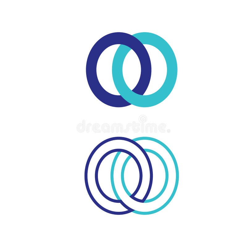 O Ring Logo Business and Circle Logo Design Vector Stock Illustration ...