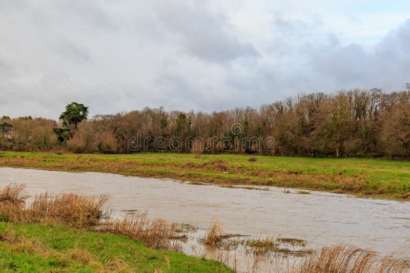 O rio Ouse foto de stock. Imagem de susexo, consideravelmente - 107303298