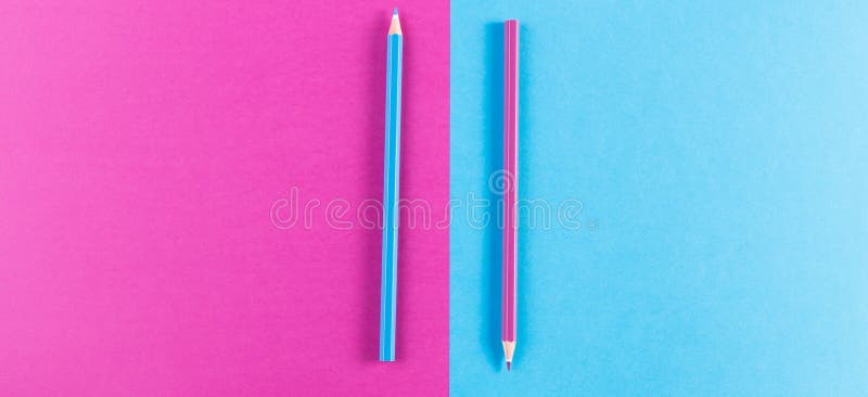 O Roxo E Corrige No Fundo Roxo E Azul Pastel Do Contraste R Imagem de ...