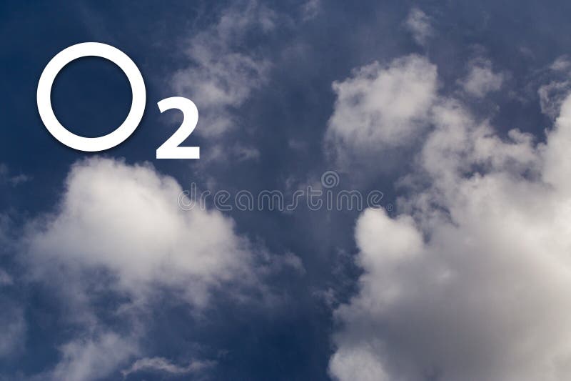 O2 sign on blue sky stock photo. Image of atmospheric - 302581038