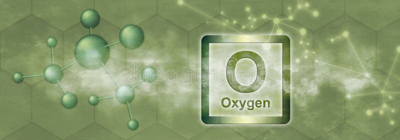 Oxygen Chemical Formula O2 Air Icon in Circle Round Black Color Vector ...