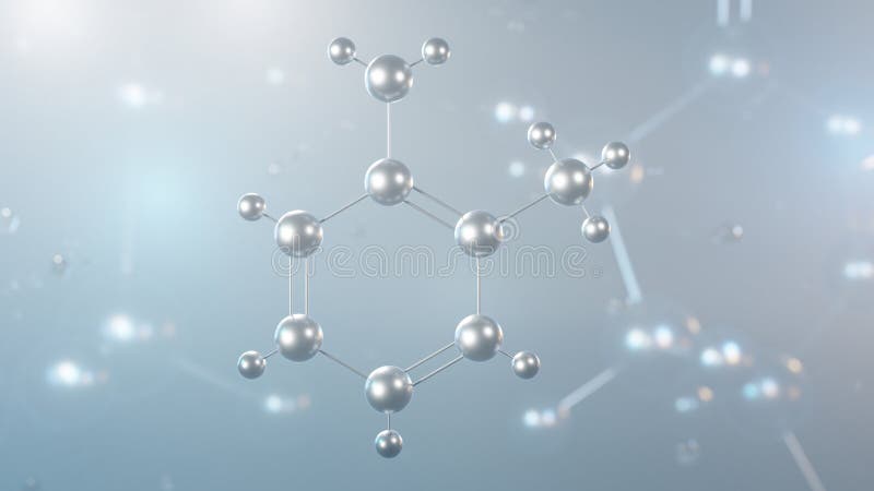 O-toluidine Molecular Structure, 3d Model Molecule, Ortho-toluidine ...
