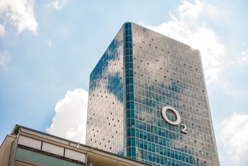 O2 Tower Munich (tighter Crop) Editorial Photography - Image of copy ...