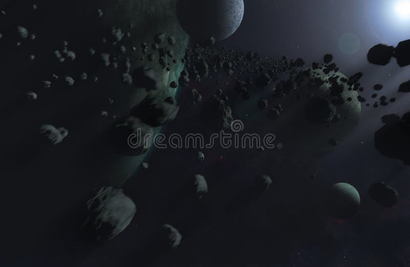 O universo azul 2 foto de stock. Imagem de nascente, azul - 20307722