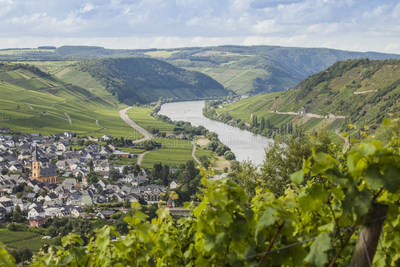 O vale de Mosel imagem de stock. Imagem de patrimônio - 32102519
