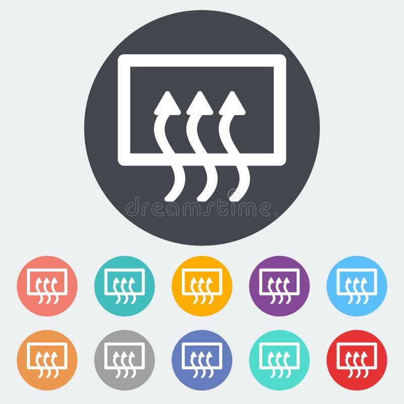 O vidro traseiro degela ilustração do vetor. Ilustração de janela ...