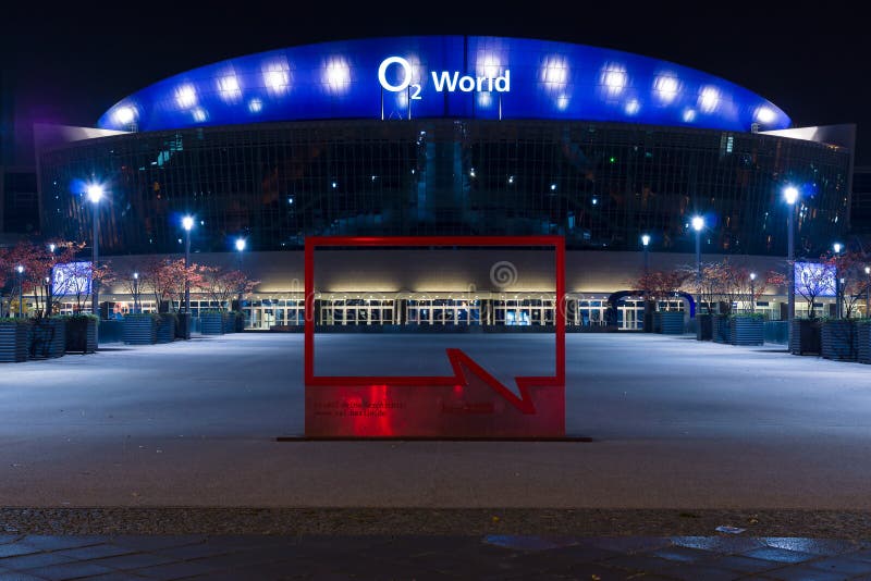 O2 World - the Largest Multifunctional Indoor Arena in Berlin Editorial ...