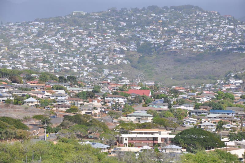 Oahu in Hawaii stock image. Image of looking, color, street - 34435733